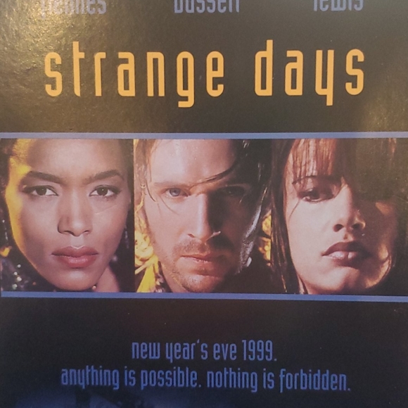 Other | Vintage Strange Days 1995 Vhs Movie | Poshmark